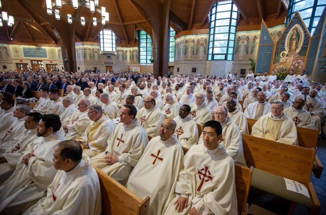 Archbishop Shawn McKnight installed as fifth archbishop of the Archdiocese of Kansas City in ...